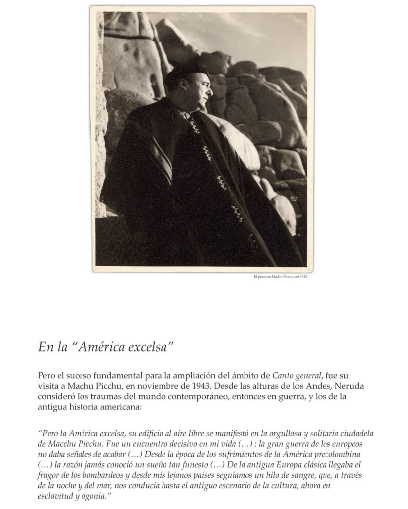 70 años de Canto General - Portal Cultura de Fundación Pablo Neruda